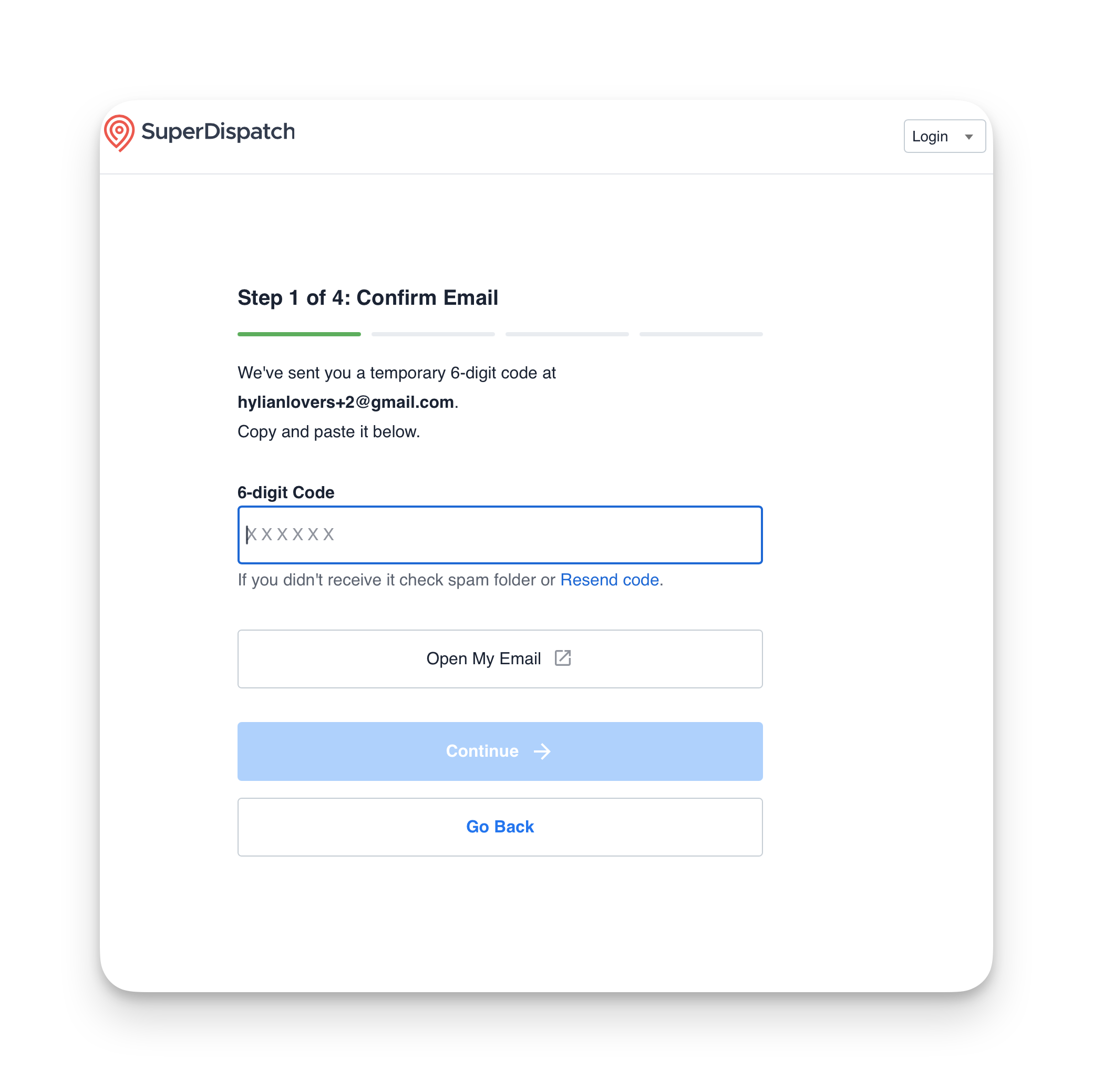 How To Sign Up For Carrier TMS – Super Dispatch