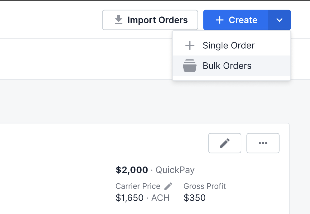 Bulk Order Creation & Posting In Shipper TMS – Super Dispatch